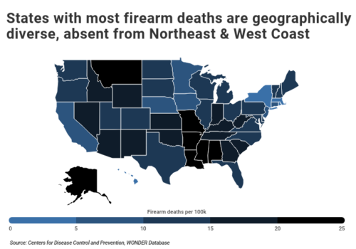 States with the Most (& Least) Gun Deaths [+ Causes] US Insurance Agents